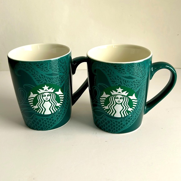 Starbucks | Other | Starbucks 220 Coffee Mugs 0 Oz Set Of 2 | Poshmark